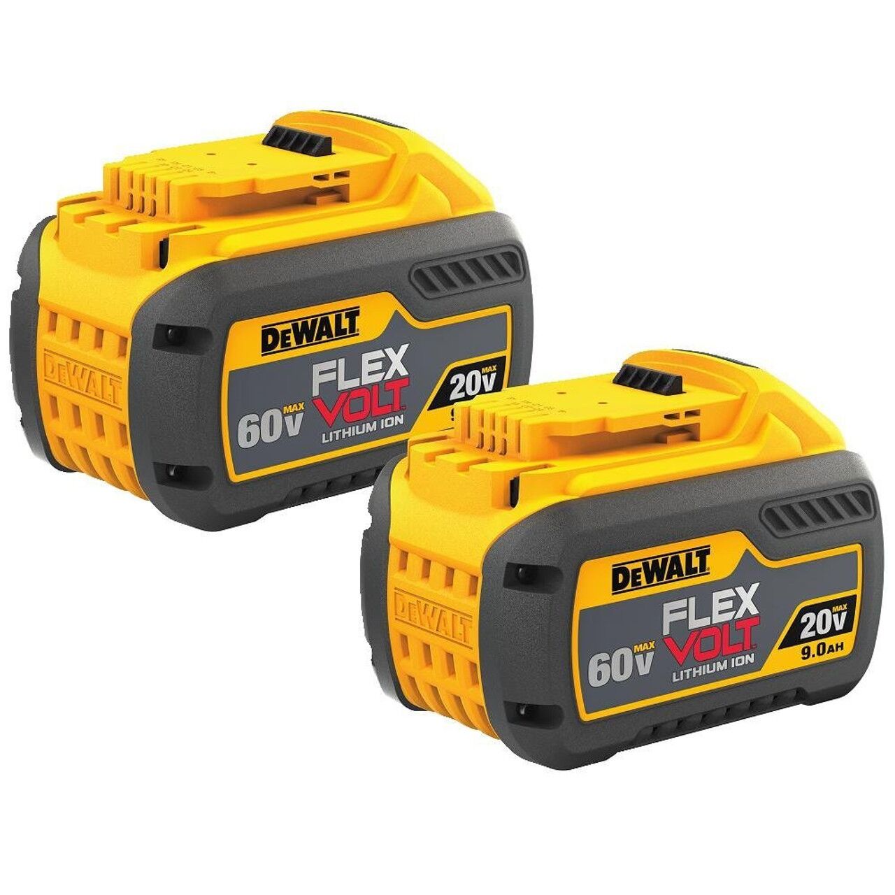 20V 60V MAX FLEXVOLT BATTERY 9AH 2 PACK Tool Academy